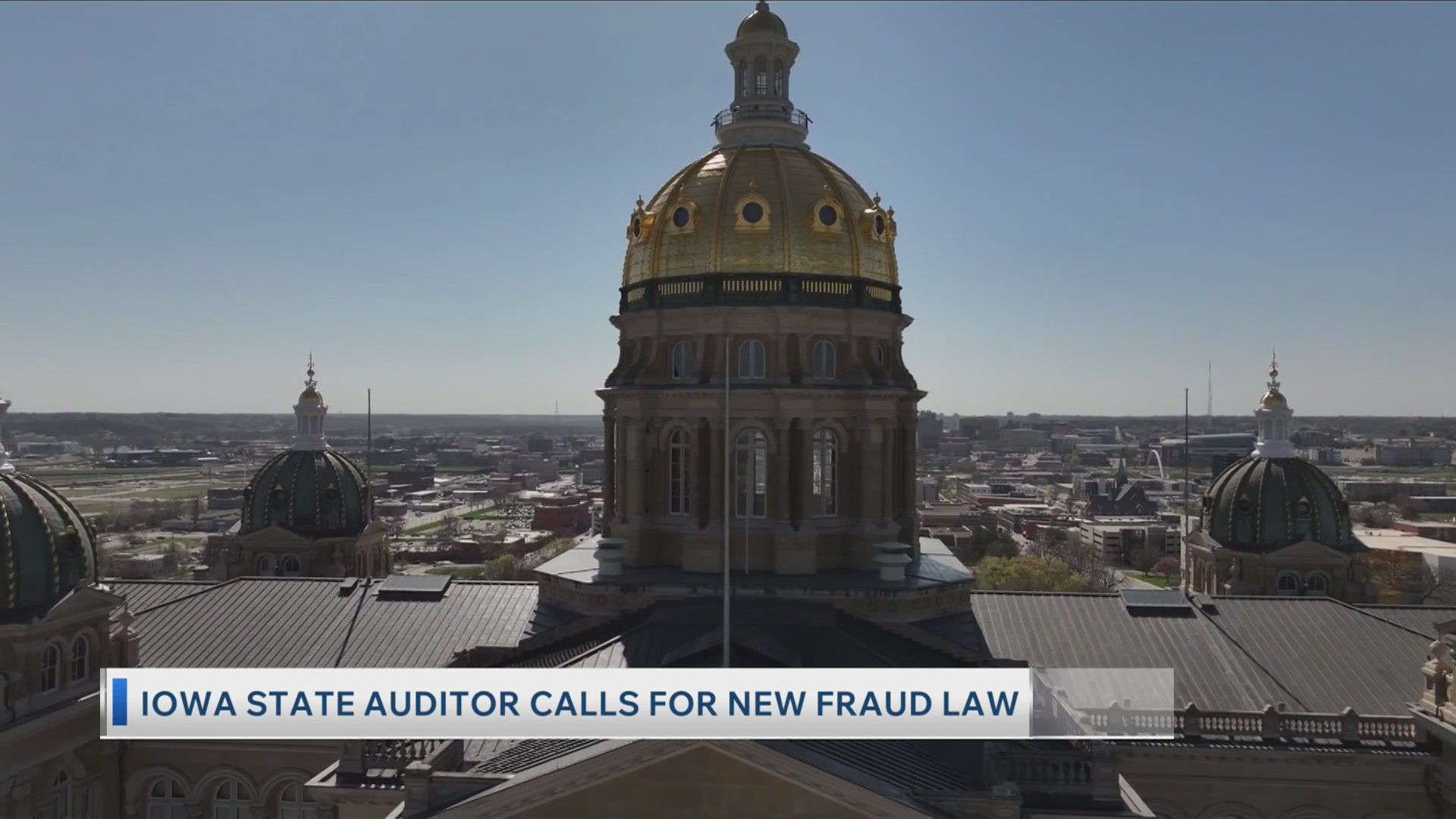 Iowa state auditor calls for new fraud law