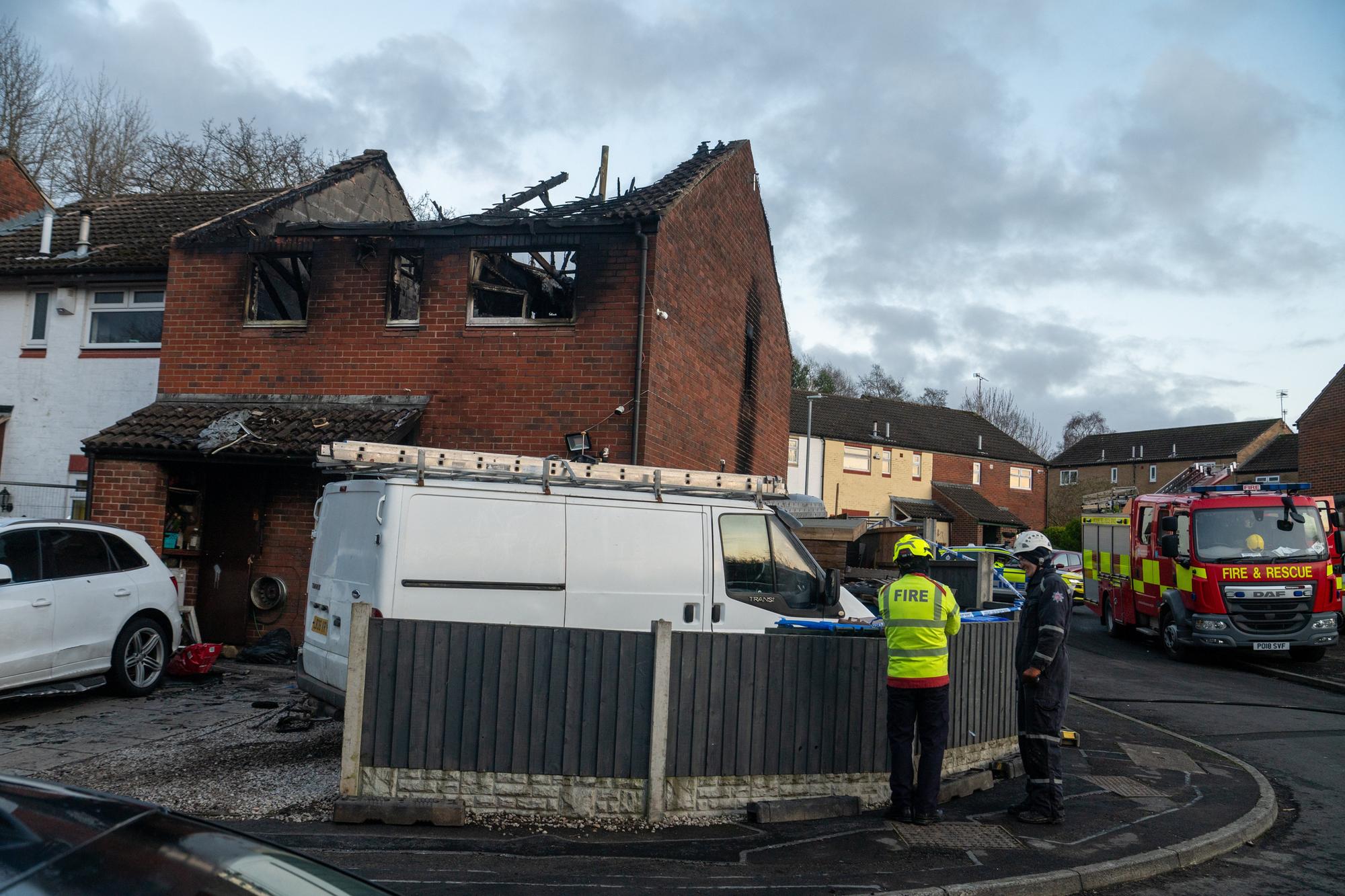 12 pictures show devastating aftermath of fire ravaged home at Clayton ...