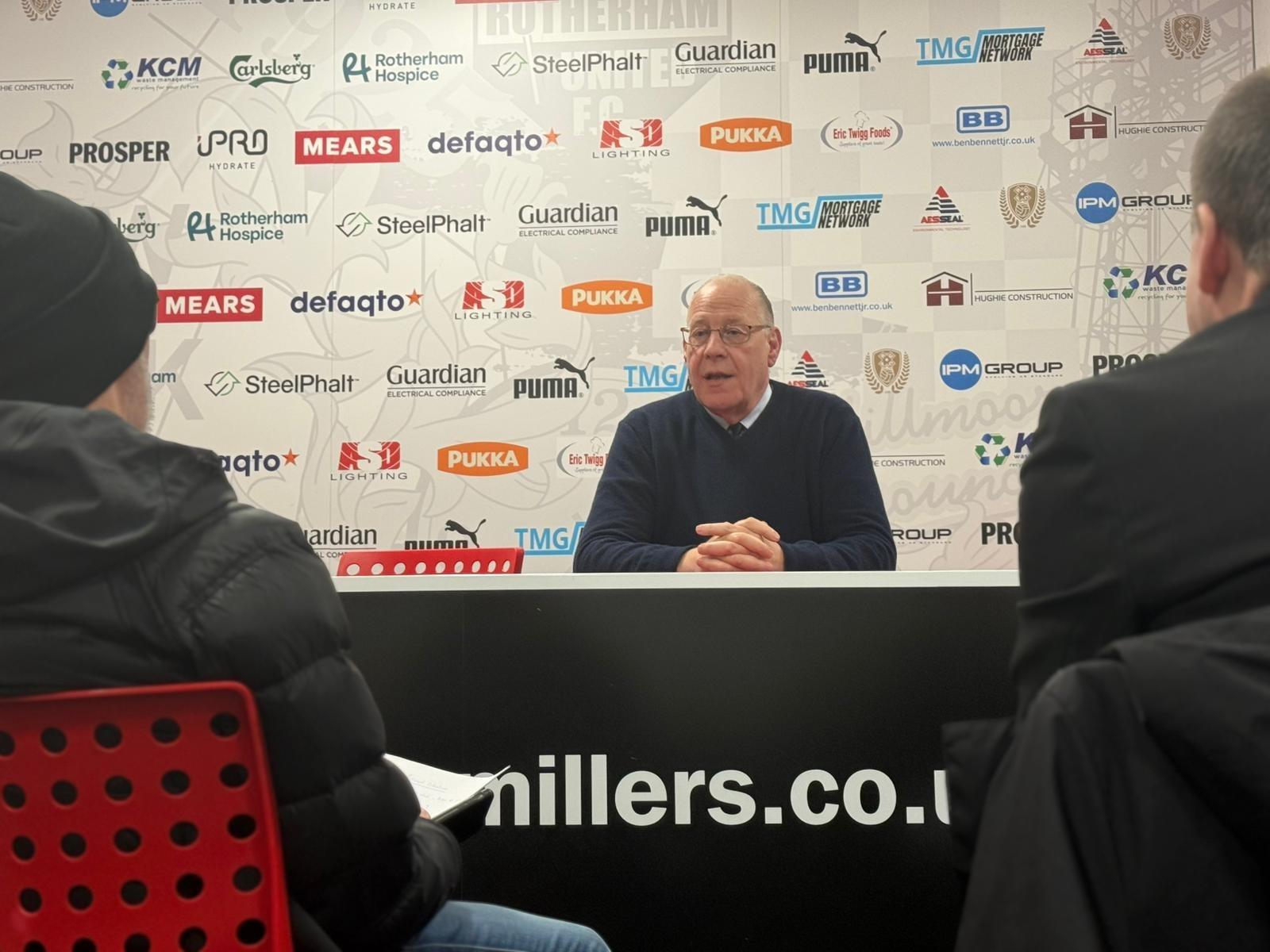 Matt Hamshaw and the Rotherham United boss's January budget