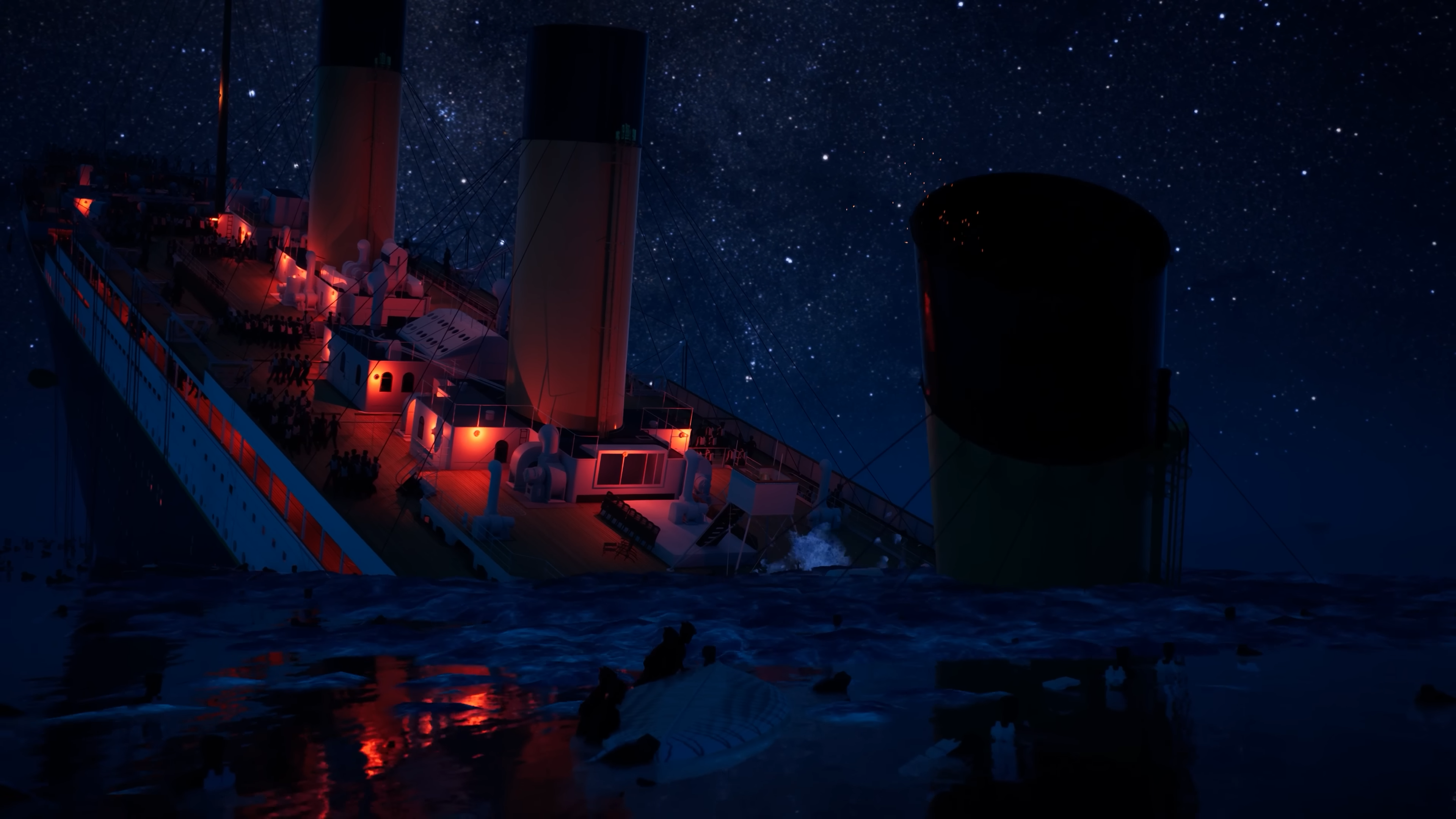 Why Titanic’s stern was destroyed while the bow stayed intact