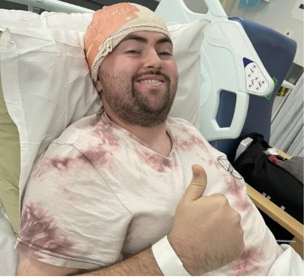 Man, 31, diagnosed with incurable cancer after symptom was mistaken as ...