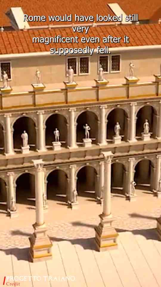 What would you have seen in Rome in 476 AD?
