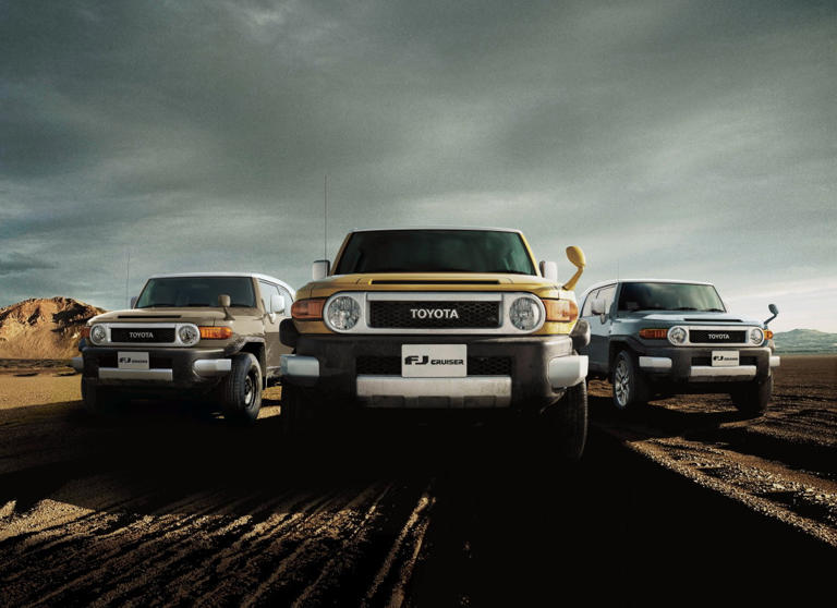 The Toyota FJ Cruiser was designed by a 24-year-old fresh graduate