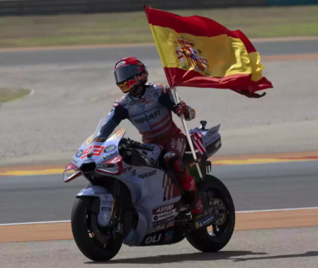 Marc Márquez: “Hay libertad de expresión, ¿no? Soy catalán y español ...
