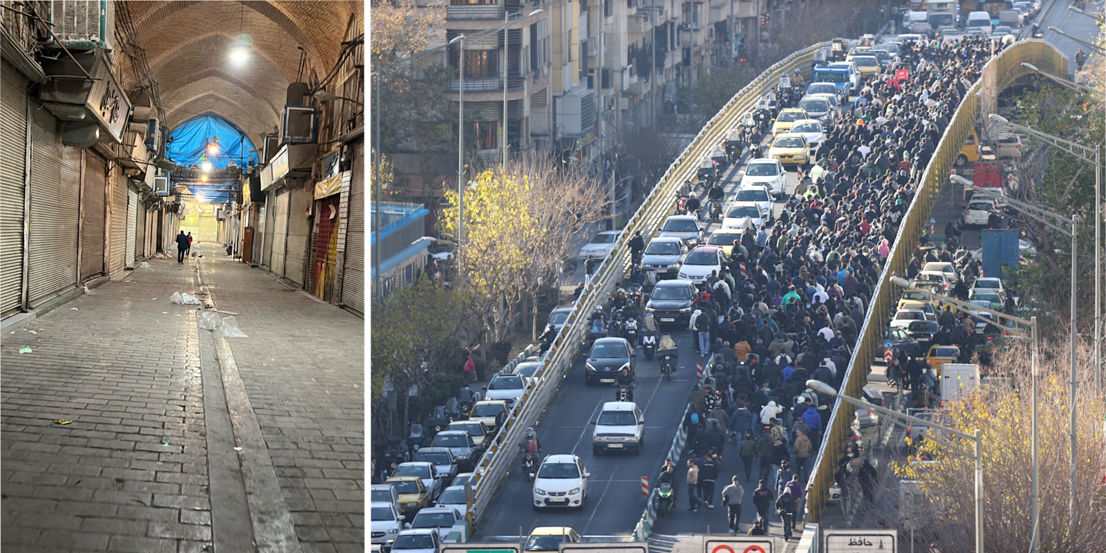 Protesterna sprider sig i hela Iran: "De dödar oss"