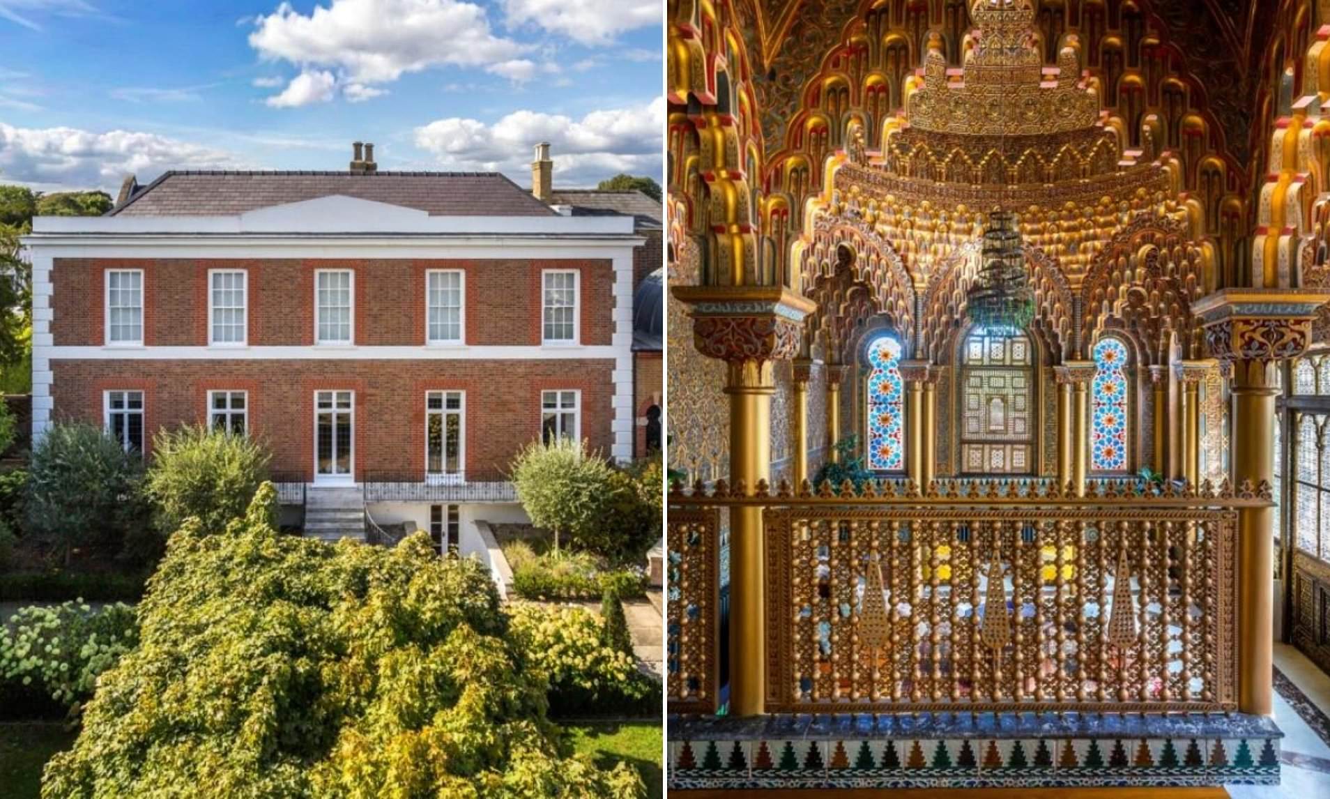 Grade II-listed London mansion with music room modelled on the Alhambra ...