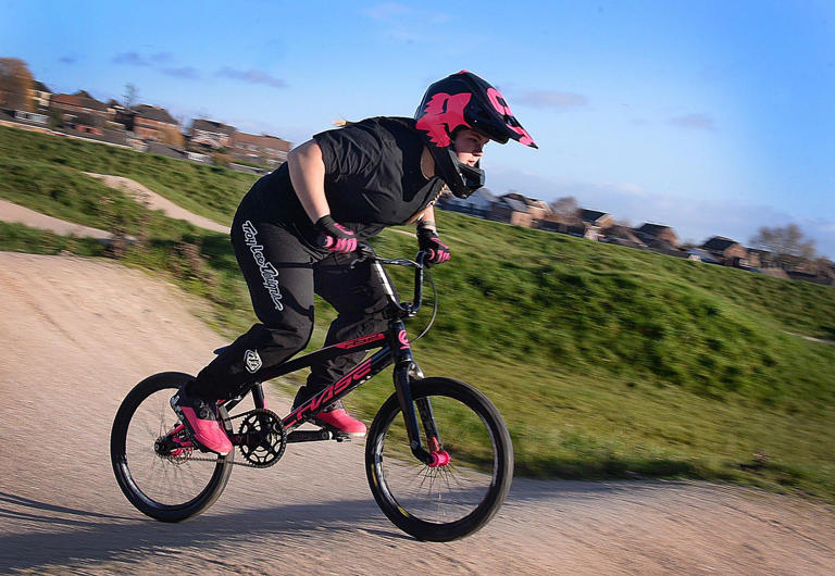Place at BMX World Championships hangs in balance for teenager Jessie ...