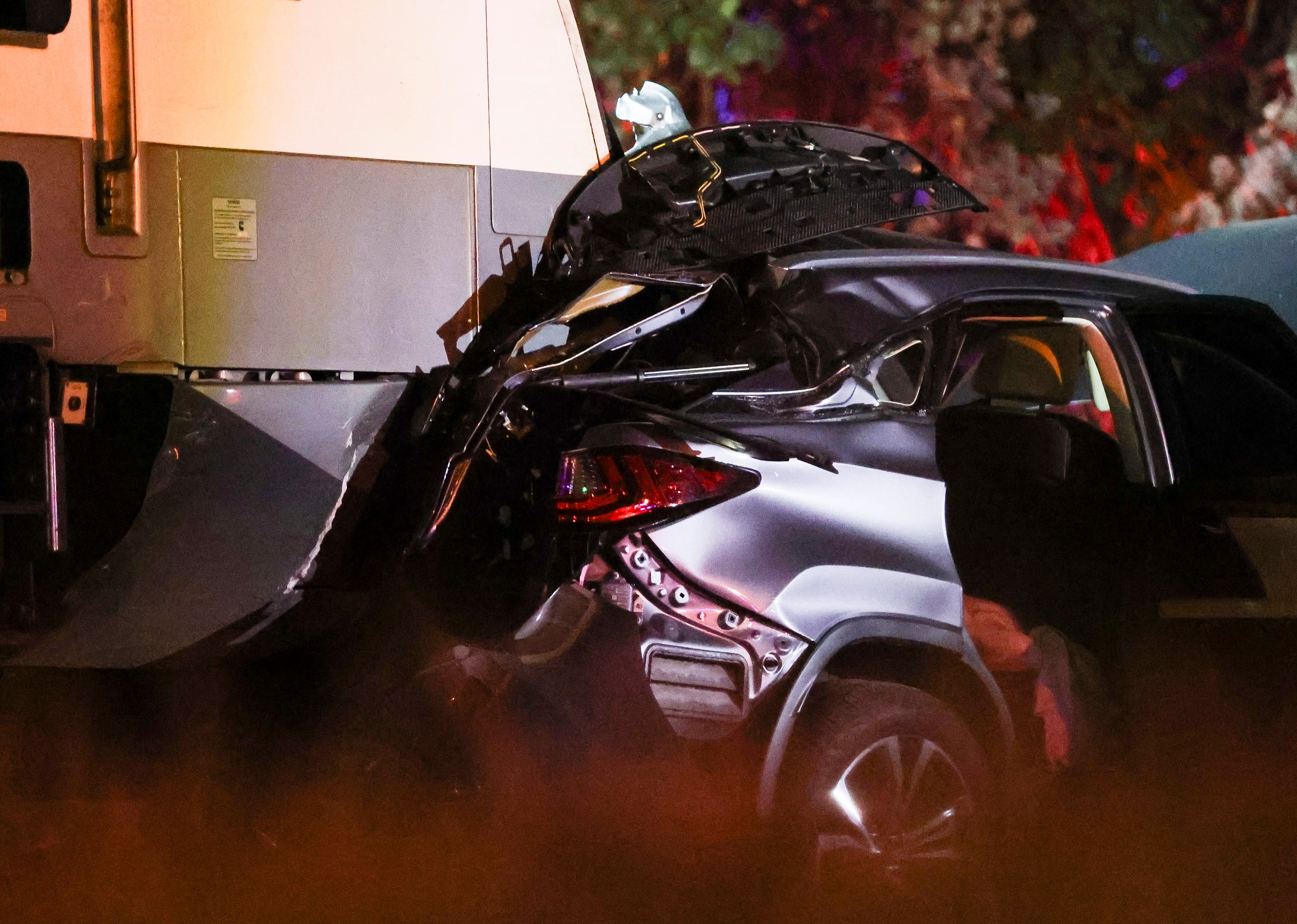 Brightline train hits unoccupied car on Stuart tracks