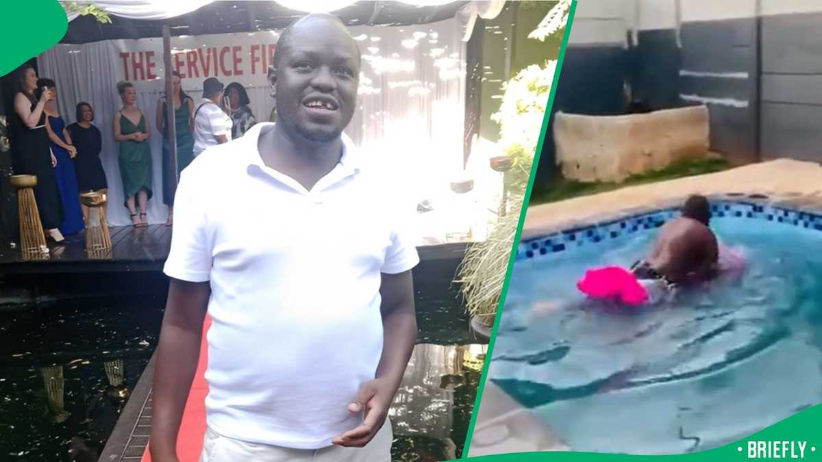 "He is swimming for his life": Man’s fun swim turns into a fight to ...