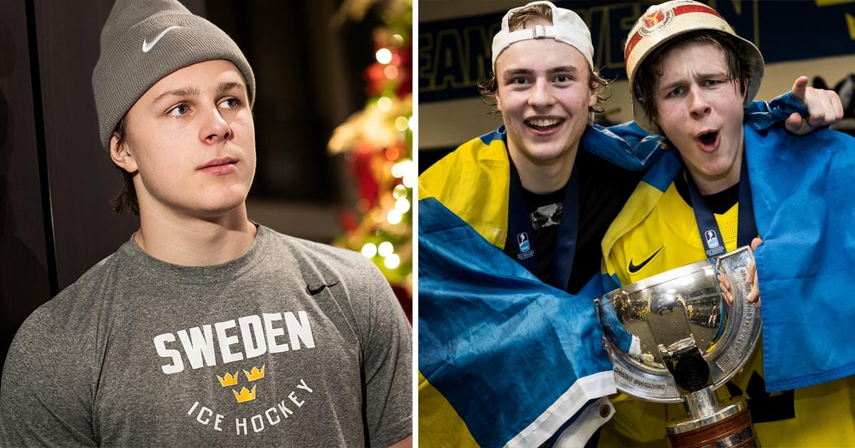 Ivar Stenbergs helt klockrena ord om att bli vald först i NHL-draften