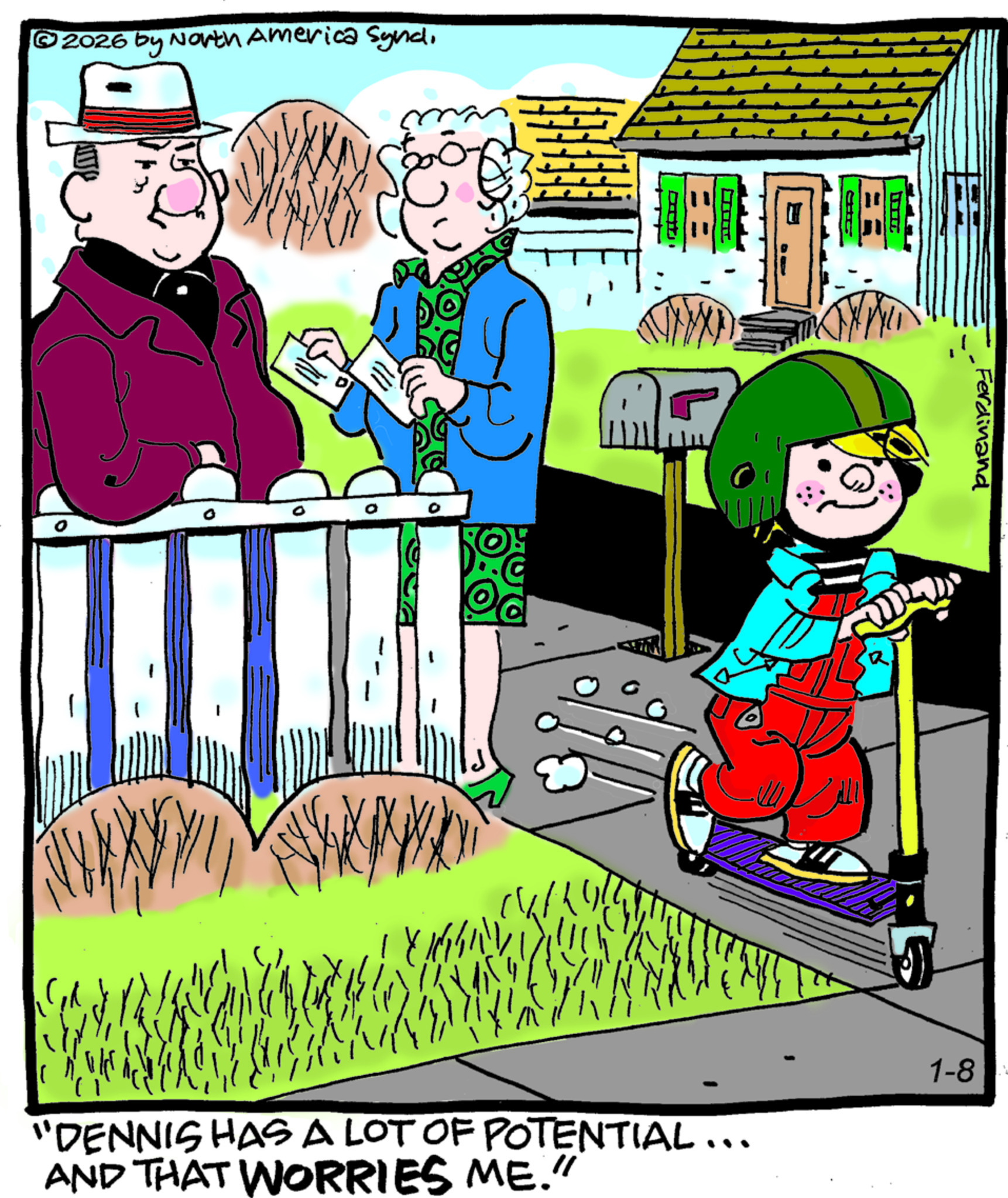 Dennis the Menace by H Ketcham, M Hamilton & R Ferdinand