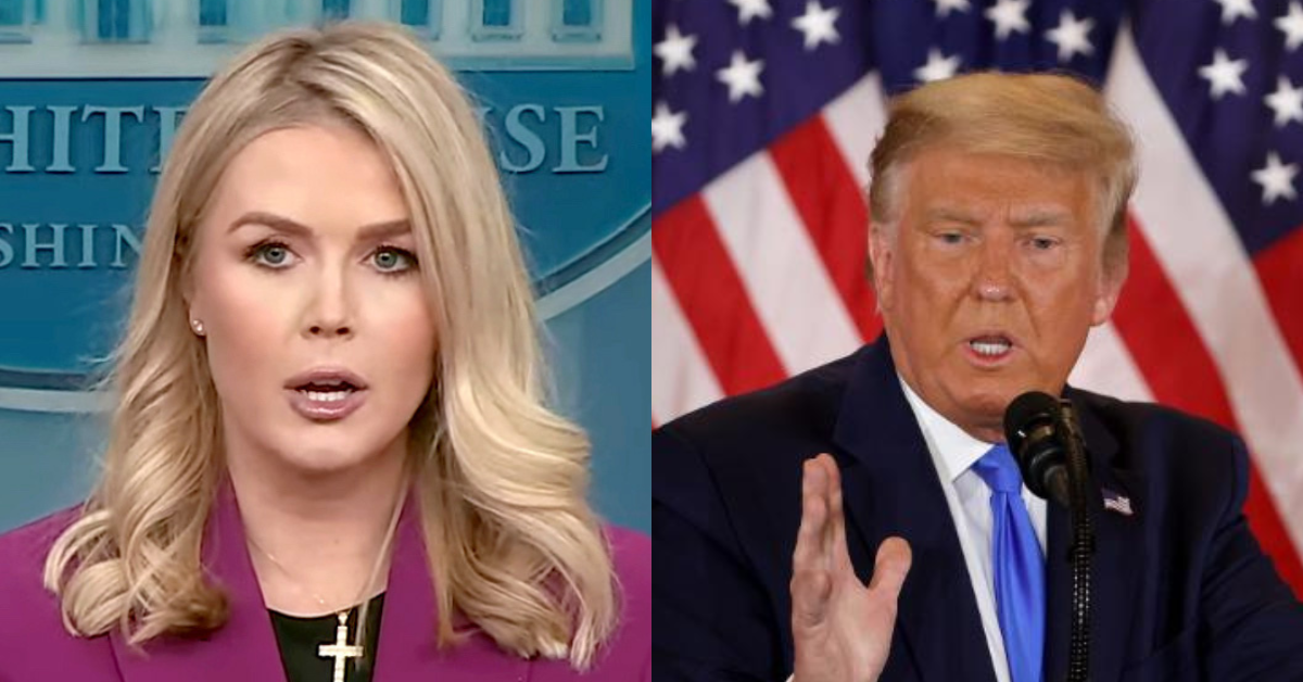 Trump’s ‘Something to Grab’ remark triggers alarm from Karoline Leavitt