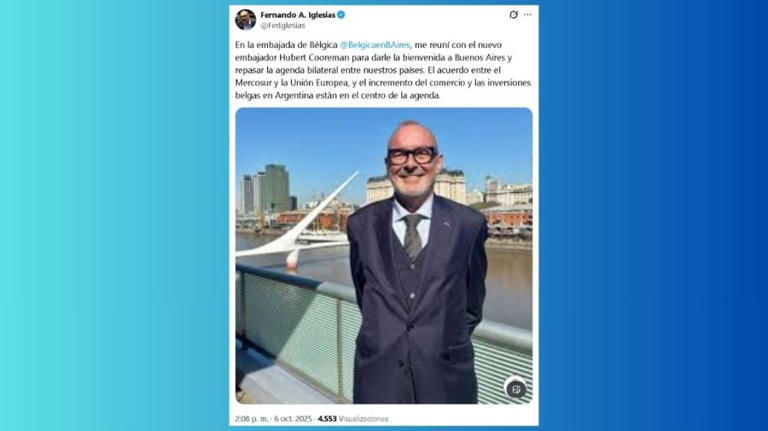 Javier Milei nombró a Fernando Iglesias como embajador argentino en Bélgica