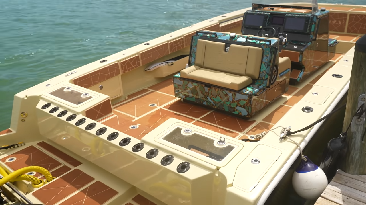 We discovered a boat that should’ve stayed hidden
