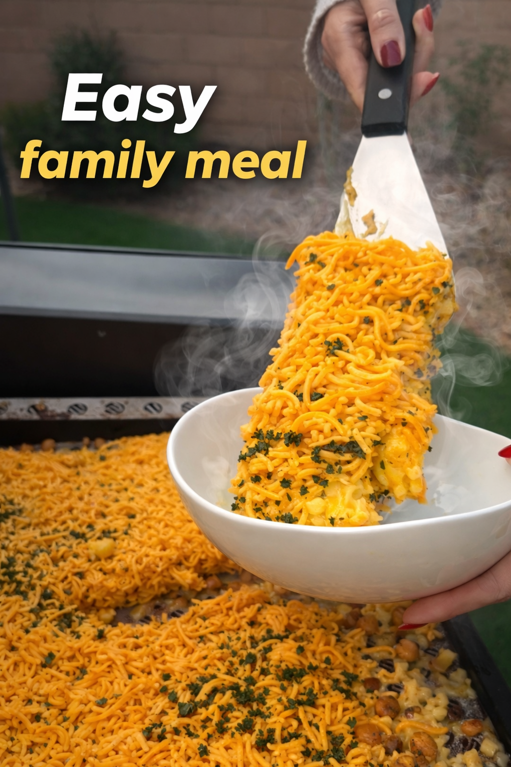 Cheesy family dinner that always wins