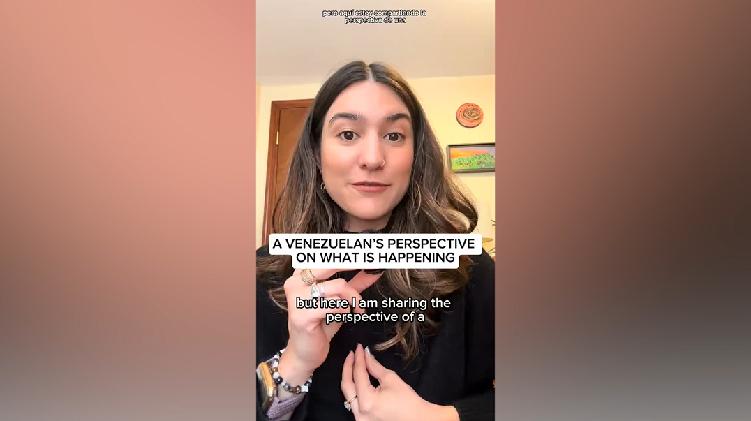 Venezuelans Shares Personal Take On The Situation In Her Country
