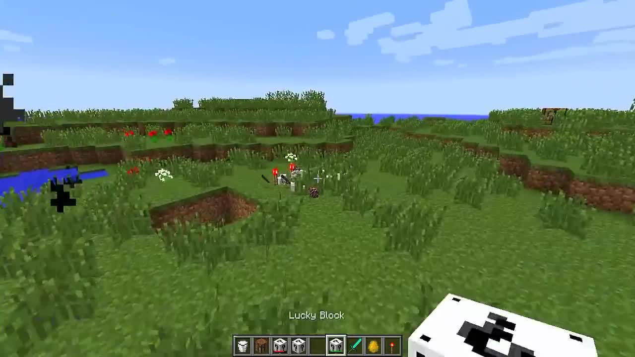 Minecraft mod: Lucky Block BRANCO (Exército de Zumbis Gigantes ...