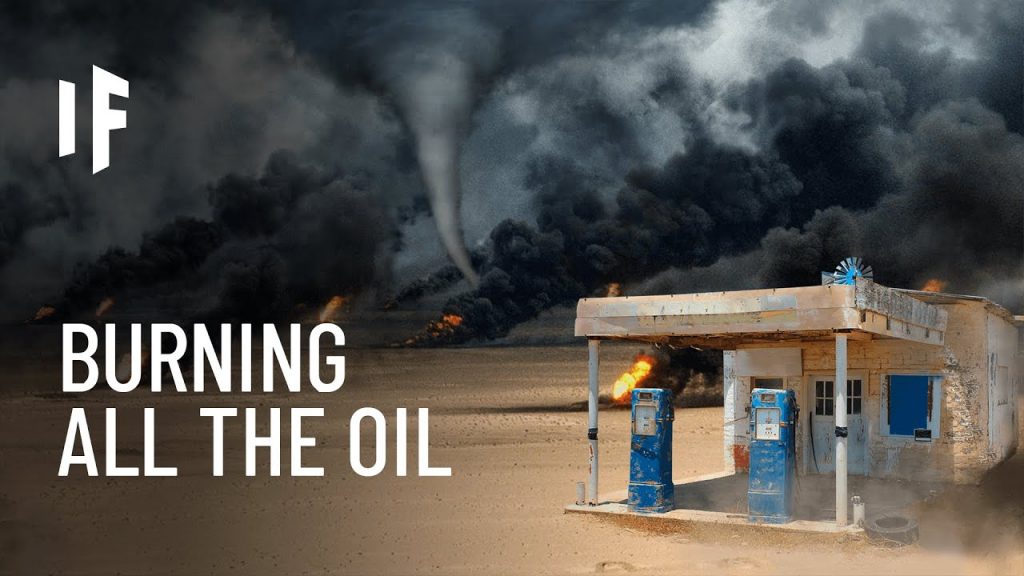 What would happen if we burn all the oil?