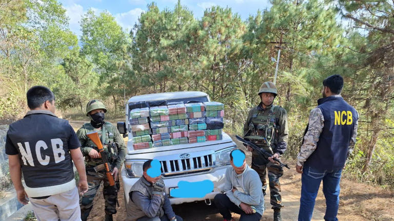 Manipur: NCB seizes over 7 kg heroin worth ₹15 cr; 2 arrested