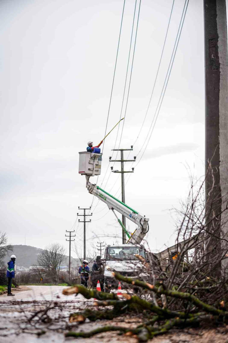 UEDAŞ olumsuz hava şartlarına karşı teyakkuzda