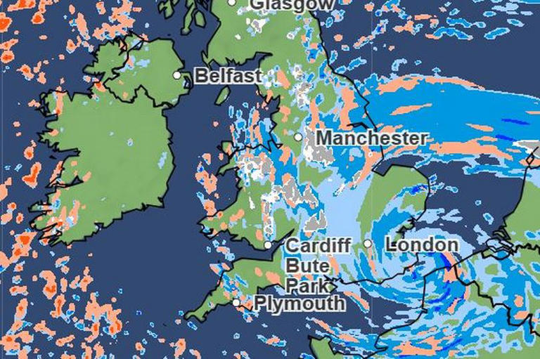What time Storm Goretti is going to hit the UK today as 'multi-hazard ...