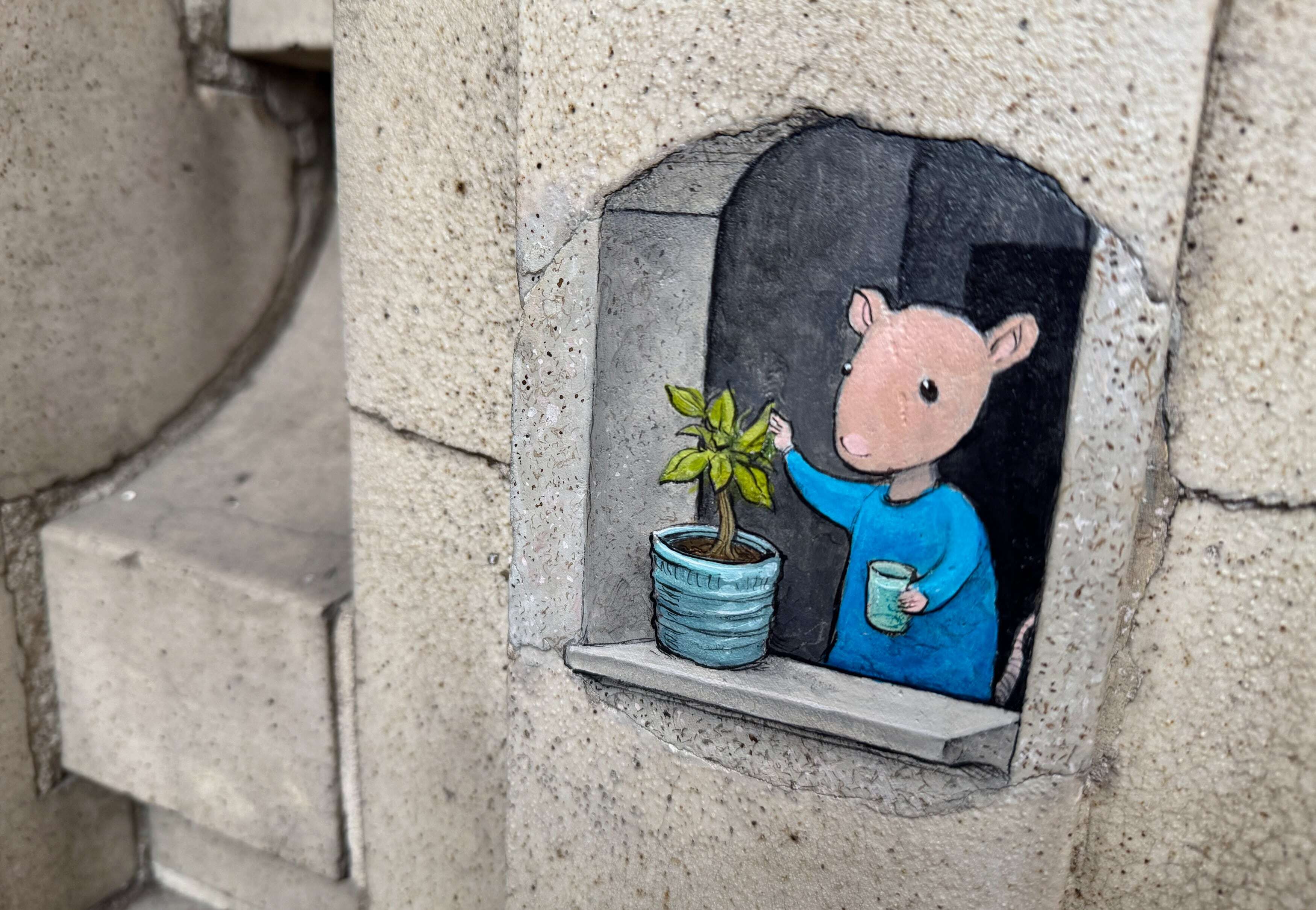 Can you find Nadine the mouse in downtown Ann Arbor?