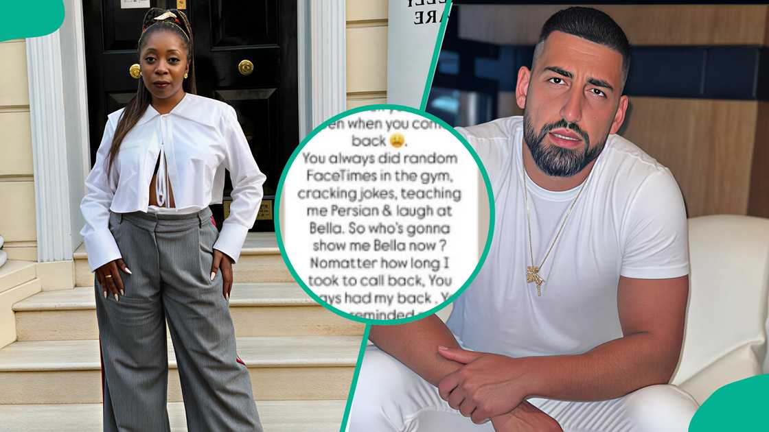 Lady heartbroken, begs Anthony Joshua's late frined Sina Ghami for ...