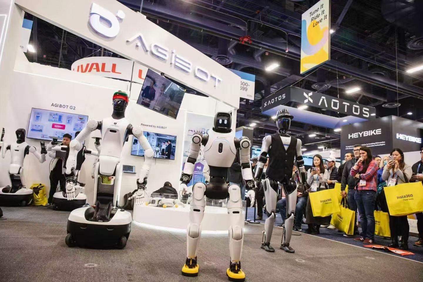 AGIBOT's CES 2026 takeover: Humanoid robots have left the lab for good