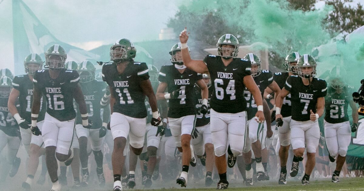 Florida high school football: Venice, Raines to face off in 2026