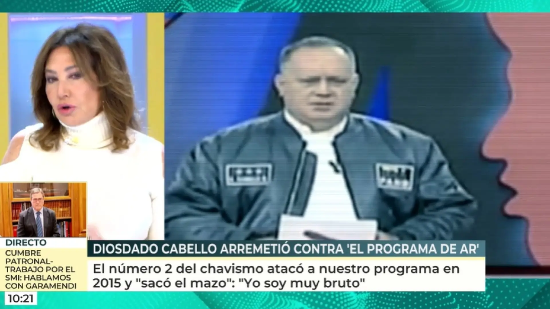 Ana Rosa, sobre la amenaza de EEUU a Diosdado Cabello: "Es uno de los ...