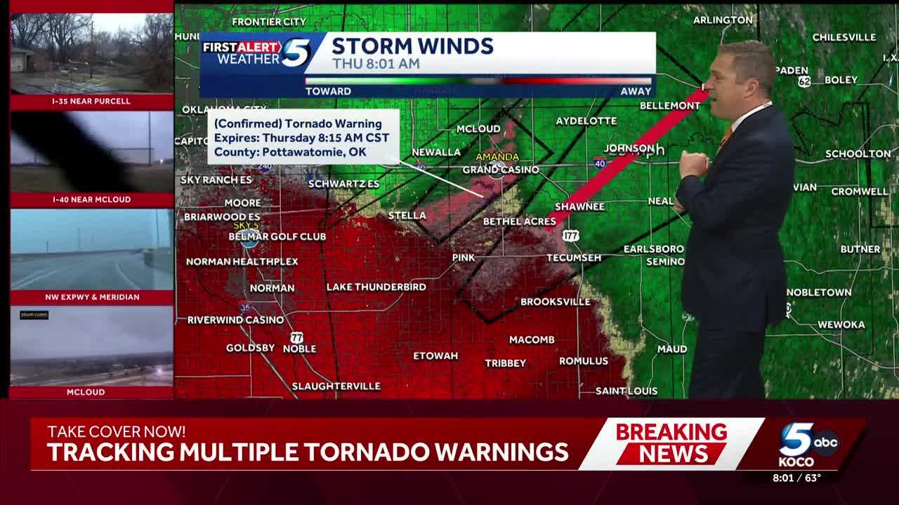 Live coverage: Tracking severe storms as tornado causes damage in ...