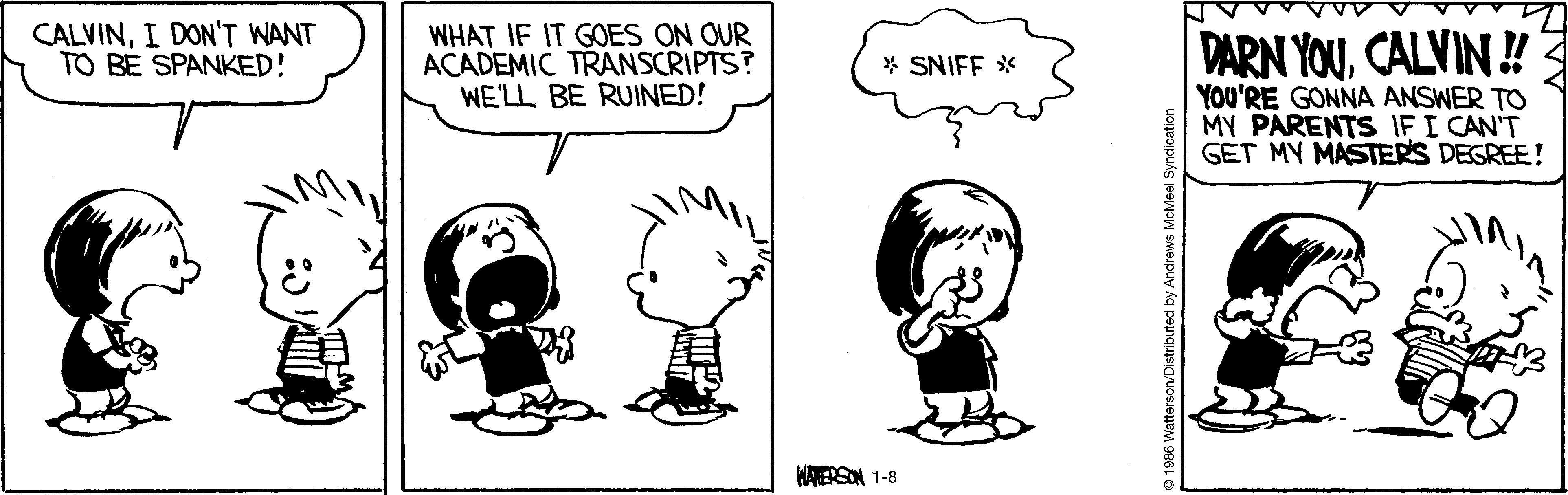 Calvin and Hobbes by Bill Watterson