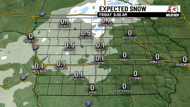 Spring-like storm to bring rain and snow to Iowa