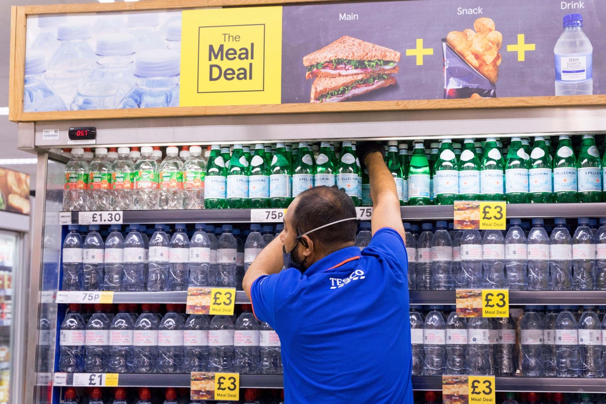 Coca-Cola has lost the top spot in the Tesco meal deal drink of choice