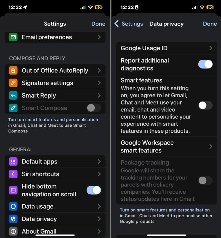 Does Google really use your emails to train AI?