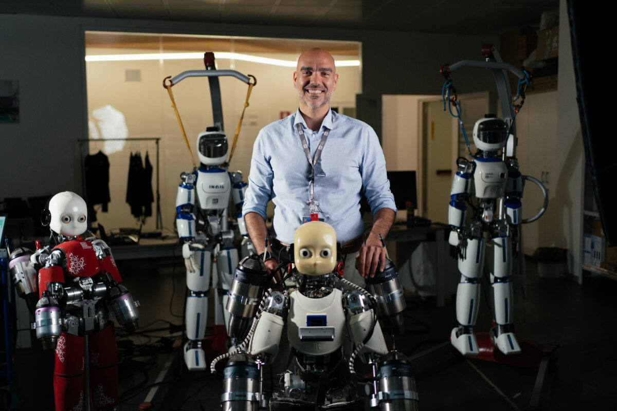 Ecco il robot umanoide made in Italy con AI e pelle tattile