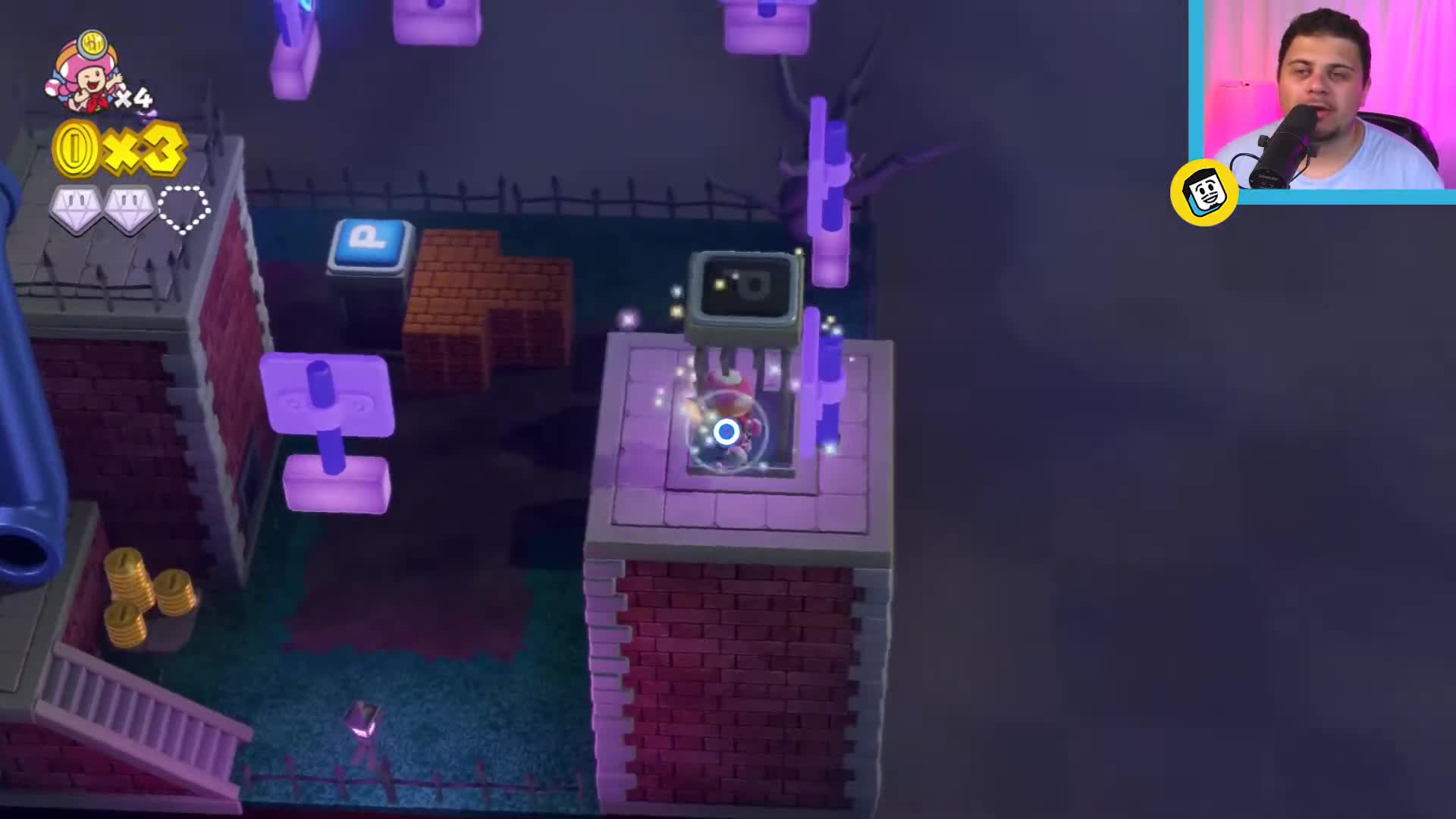 Shoots, ladders, and poison platforms! - Captain Toad Treasure Tracker ...