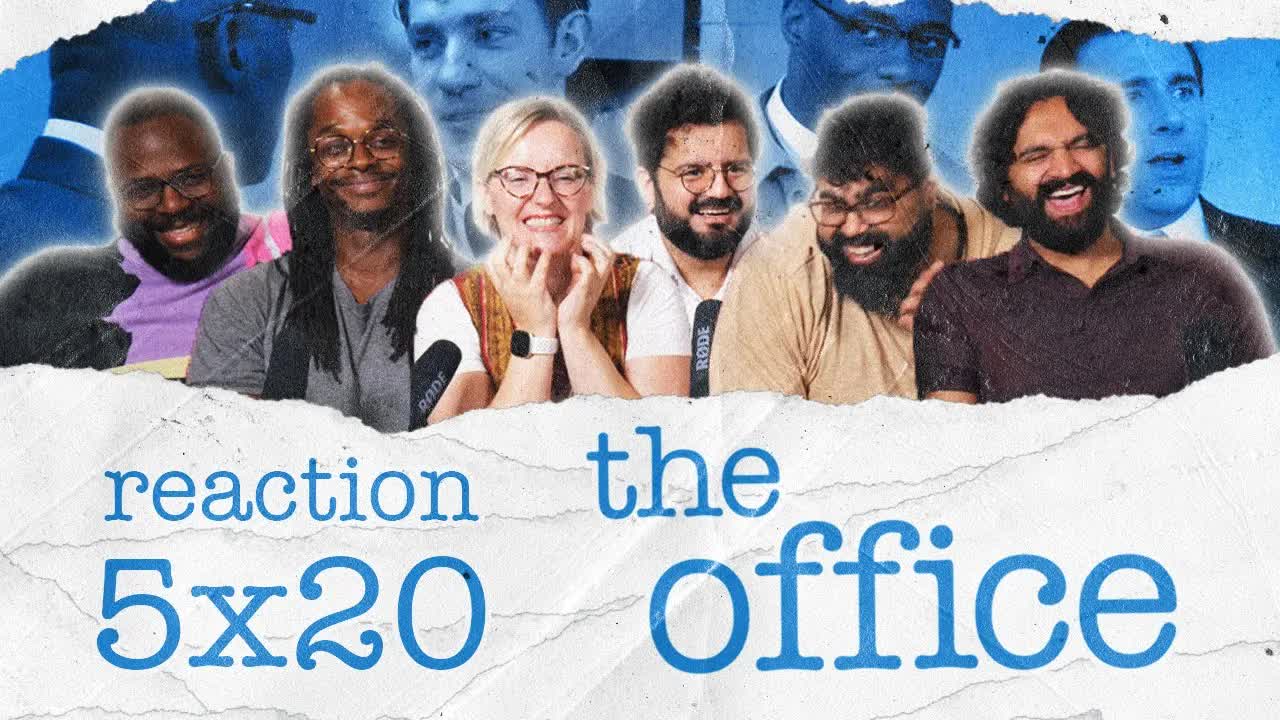 Michael quits? - The Office - 5x20 New Boss - Group reaction