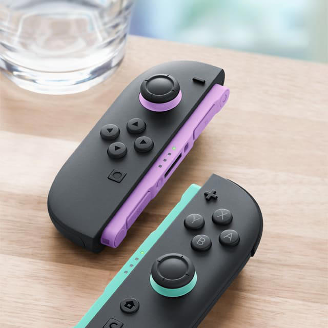 Joy-Con 2の新色 (L) ライトパープル/(R) ライトグリーン 2月12日に発売決定! セットで9,980円、単品での購入も可能