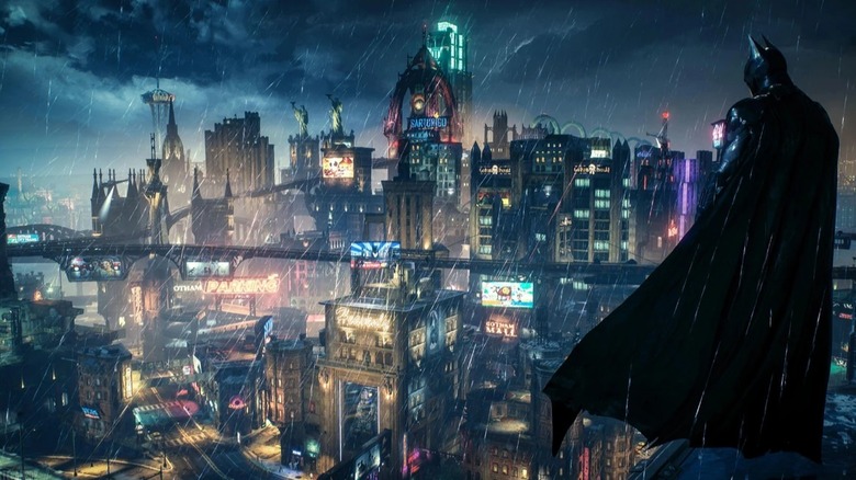 Where is Batman's Gotham City located in the pages of DC Comics?