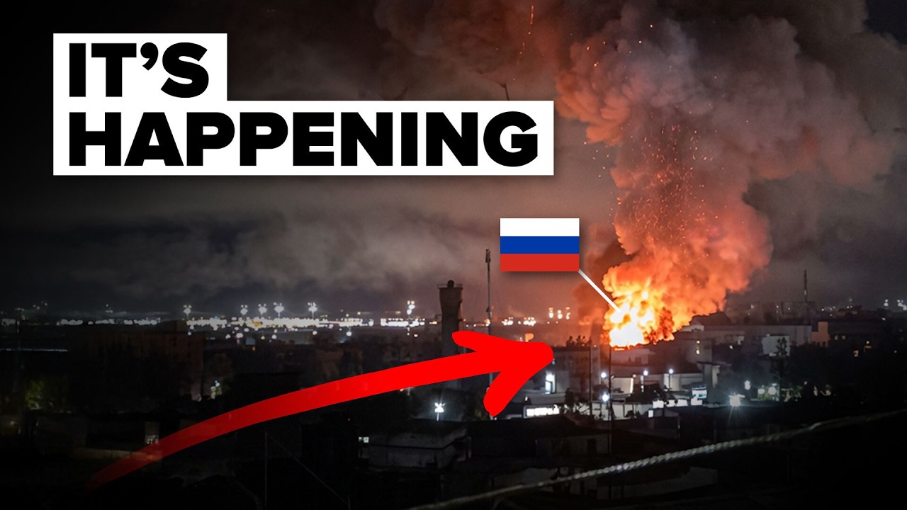 Ukraine just delivered critical hit… Russia’s core is burning