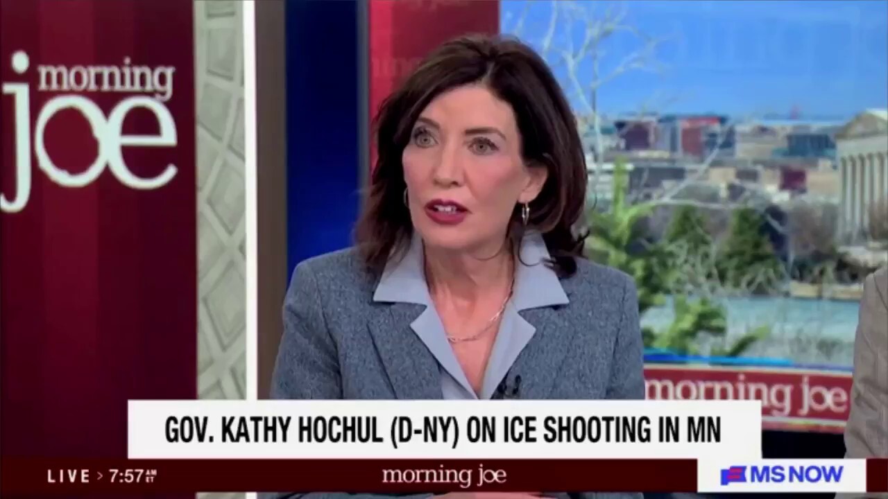 Hochul questioned ICE agent about why they wear masks, says they're ...