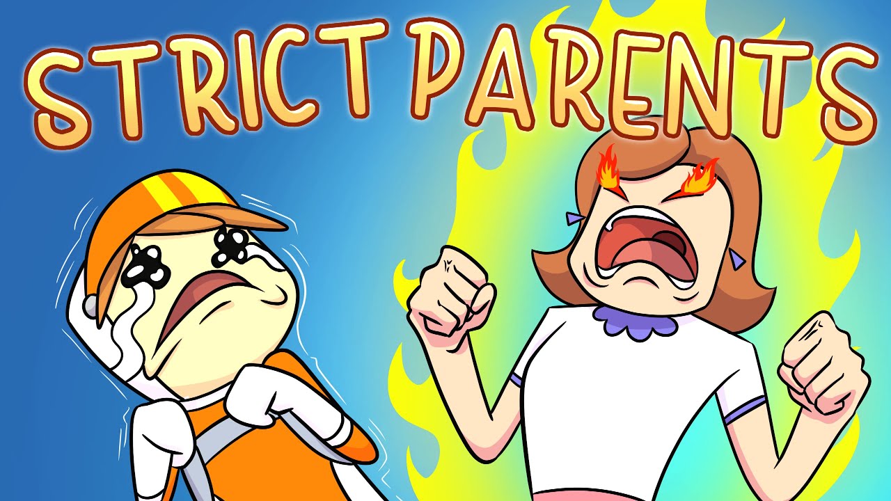 I grew up with strict parents 😅