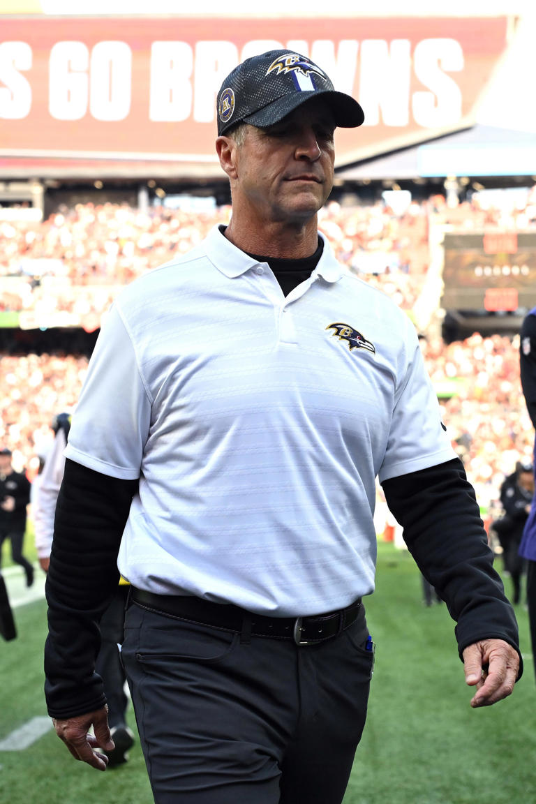 Browns are doing their due diligence on former Ravens coach John Harbaugh