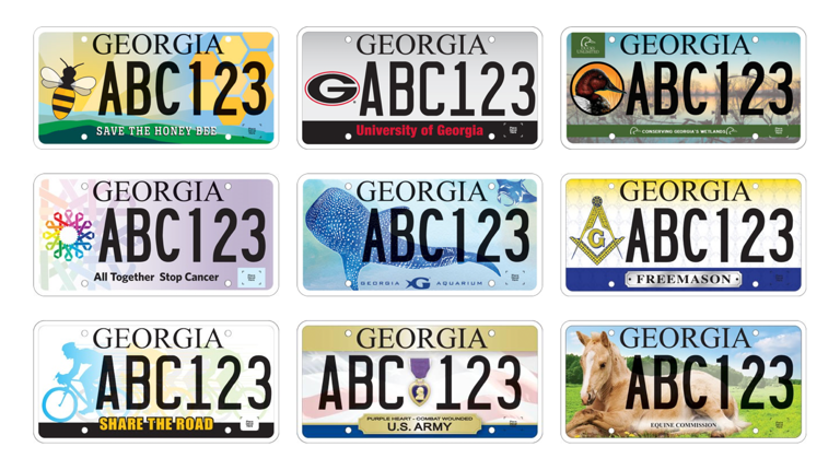 Are license plate frames legal in Georgia? What to know about the law