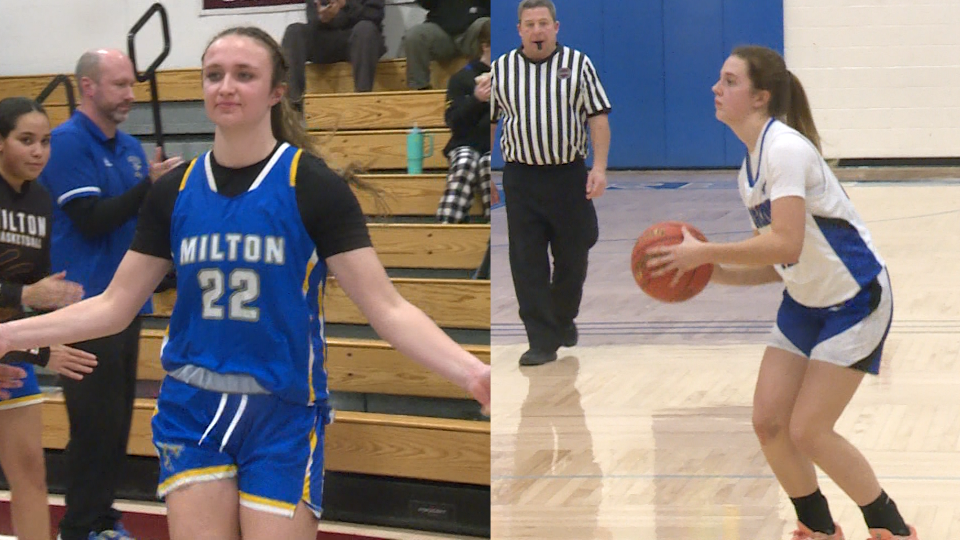 Watch: Two of Vermont's top girls' basketball scorers drop points in ...