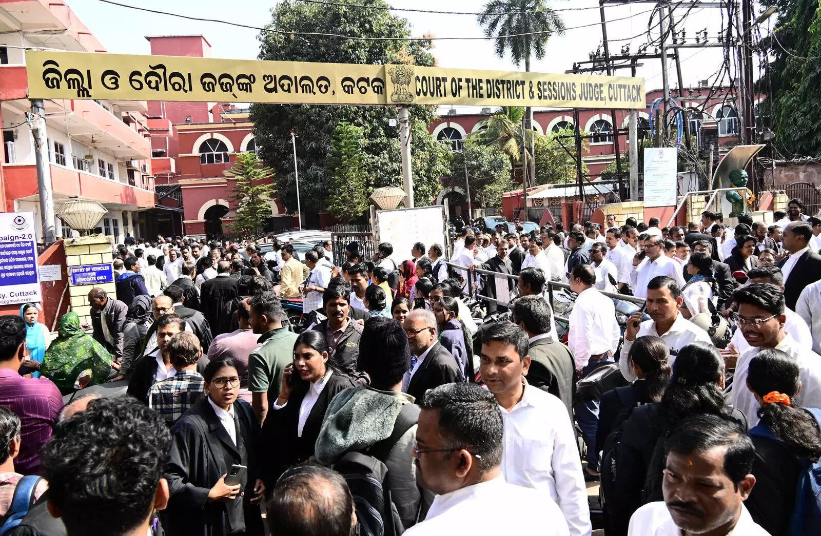 Lawyers ensure swift evacuation as bomb squads carry out checks