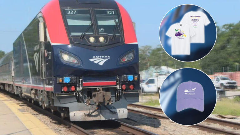Amtrak rolls out Mardi Gras merchandise collection