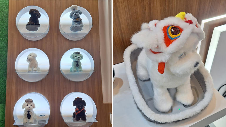 Ecovacs let me play with its intelligent, animatronic dog at CES, and ...