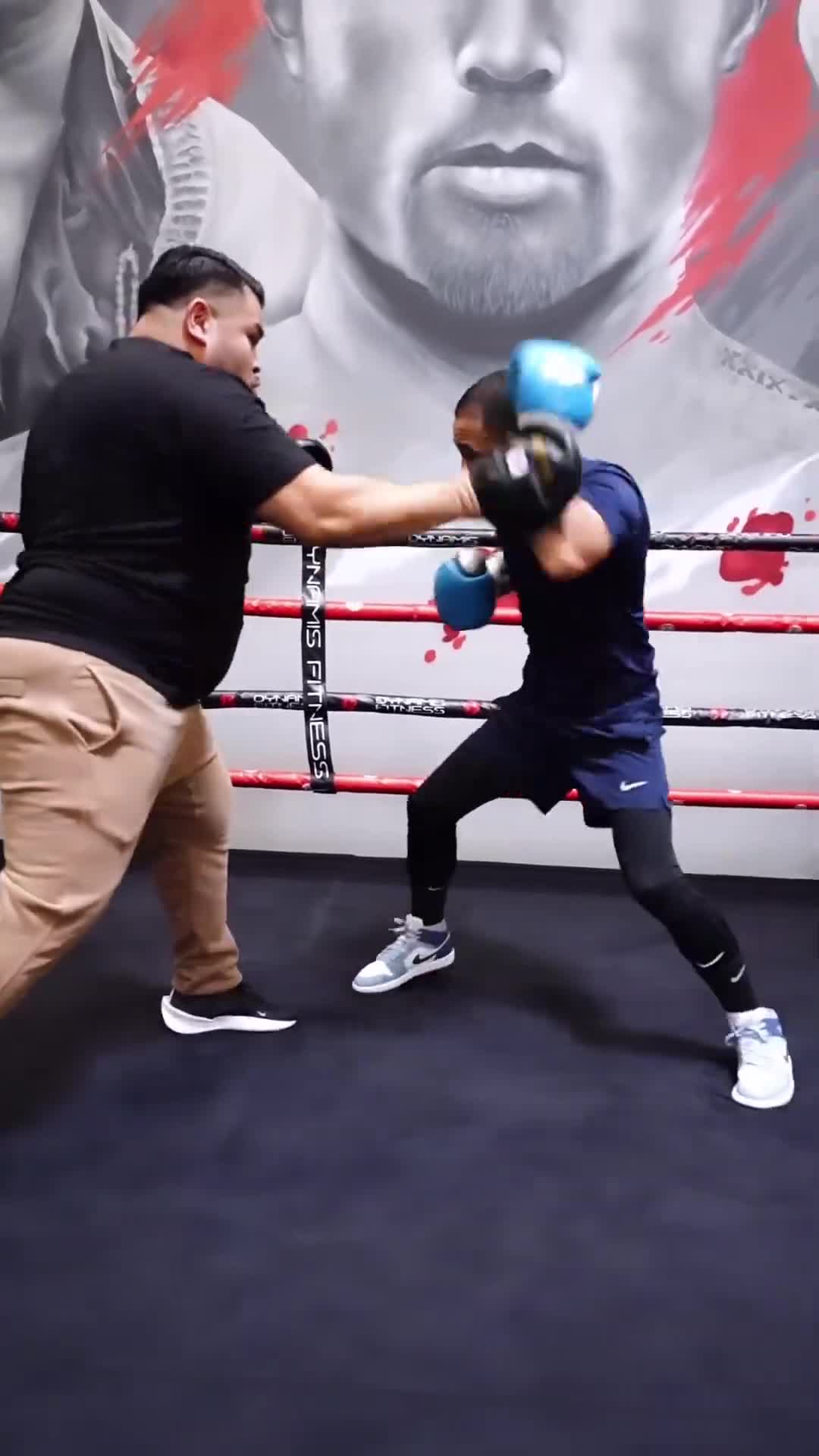 LUIS NERY IN CAMP BLASTING THE FOCUS MITTS PREPARATION FOR NAOYA INOUE ...